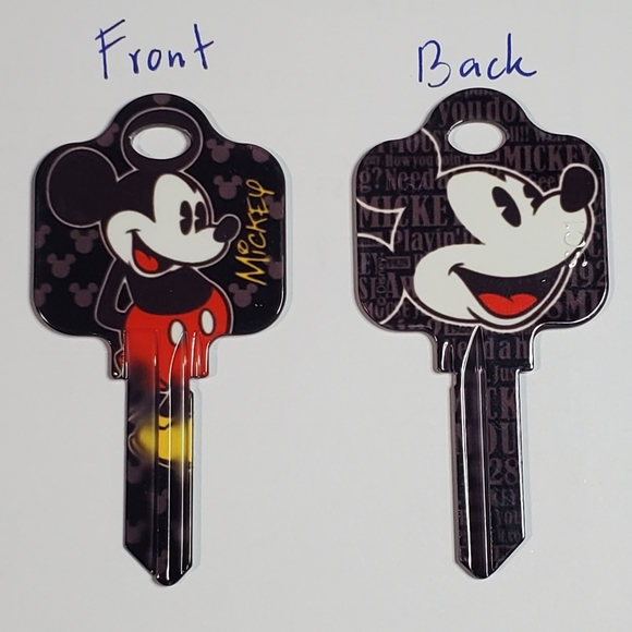 Disney | Other | Bundle Disney Mickey And Minnie Mouse House Keys Blank ...